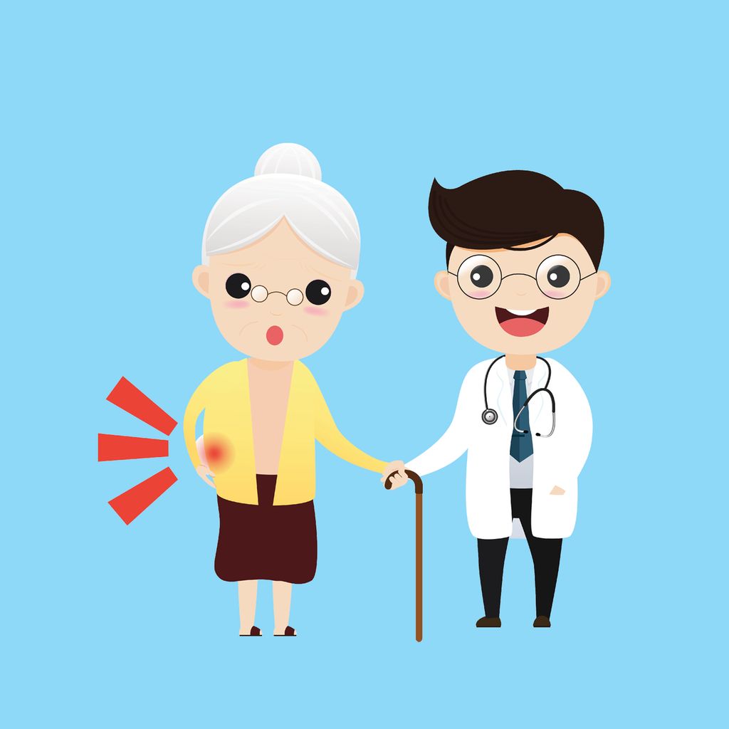 Prellungen und Hypertonie bei einer hochbetagten Patientin ...