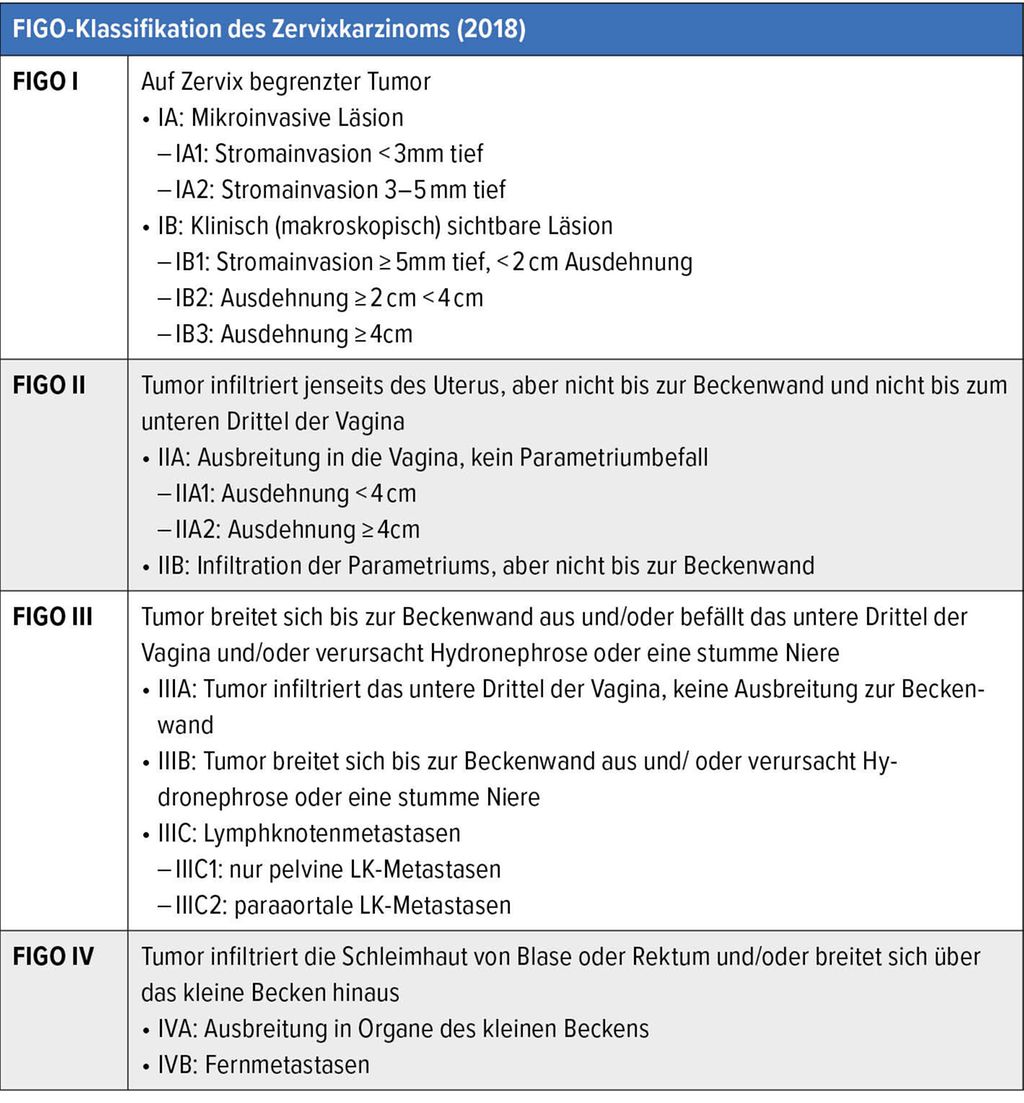 Staging und Operationsmethoden beim Zervixkarzinom - Onkologie ...